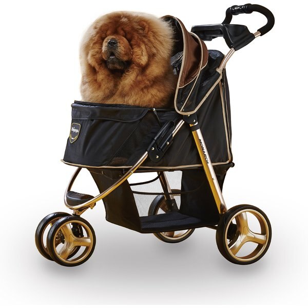 PET GEAR View 360 Travel System Dog & Cat Stroller, Jet Black - Chewy.com