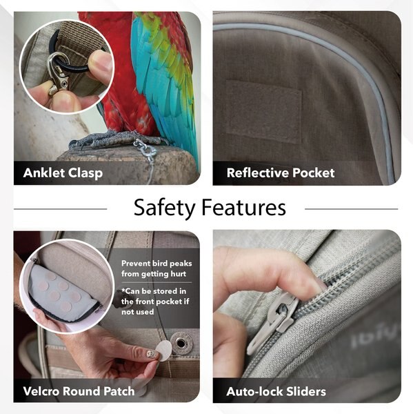 IBIYAYA BirdTricks Bird Trackpack - Chewy.com