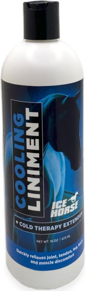 ICE HORSE Cooling Liniment & Cold Therapy Extender Horse Liniment, 16 ...