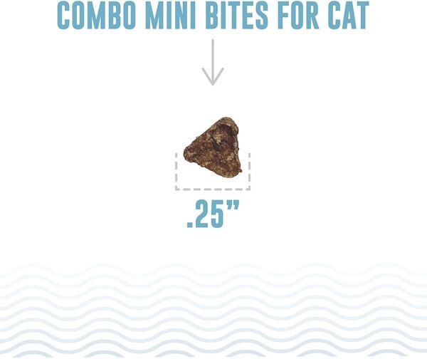 ICELANDIC+ Grain-Free Mini Cod & Herring Combo Bites Adult Crunchy Cat ...