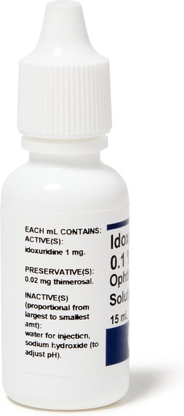 IDOXURIDINE COMPOUNDED Ophthalmic Solution, 0.1%, 15 mL - Easy Refills ...