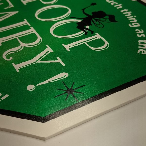 IMAGINE THIS COMPANY "Poop Fairy" Garden Sign, Standard - Chewy.com