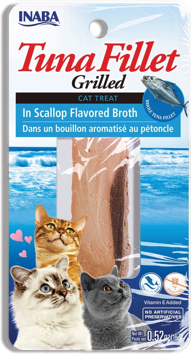 Discontinued - INABA Grilled Tuna Fillet in Scallop Flavored Broth ...