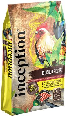 Discontinued - INCEPTION Chicken Recipe Dry Dog Food, 4-lb bag - Chewy.com