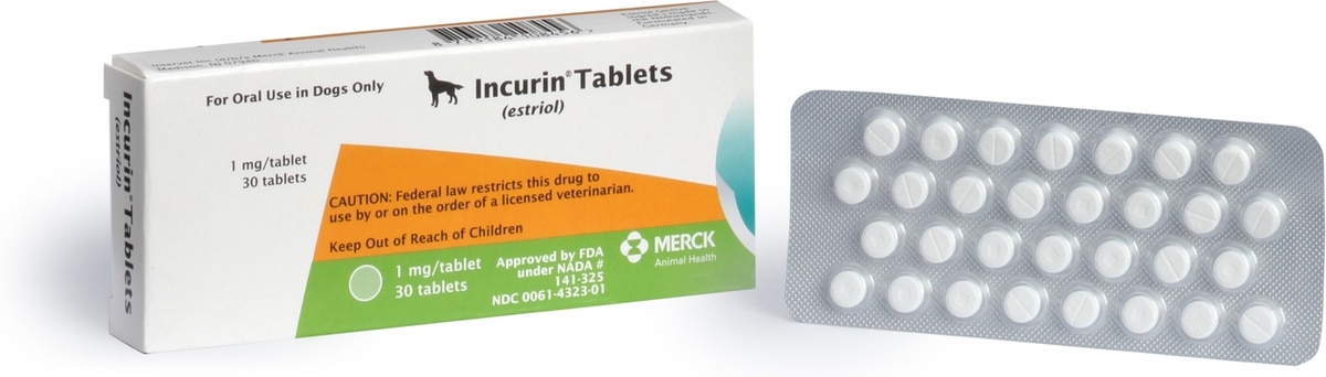 INCURIN (Estriol) Tablets for Dogs, 1-mg - Easy Refills | Chewy Rx