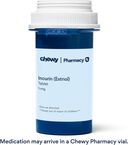 INCURIN (Estriol) Tablets for Dogs, 1-mg - Easy Refills | Chewy Rx