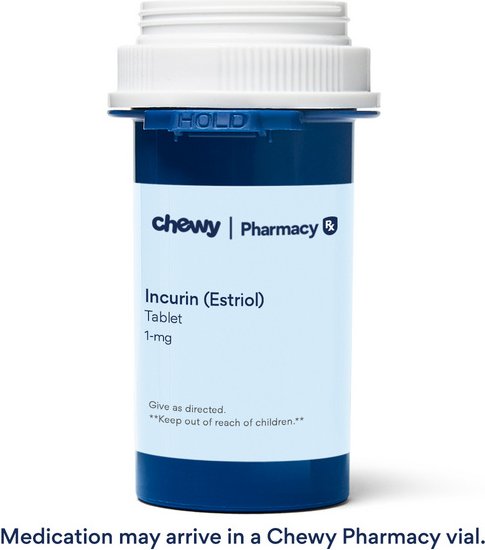 INCURIN (Estriol) Tablets for Dogs, 1-mg - Easy Refills | Chewy Rx