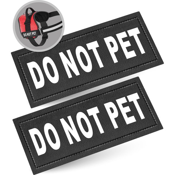 INDUSTRIAL PUPPY Service Dog Patches for Service Dog Vest, 2 count ...