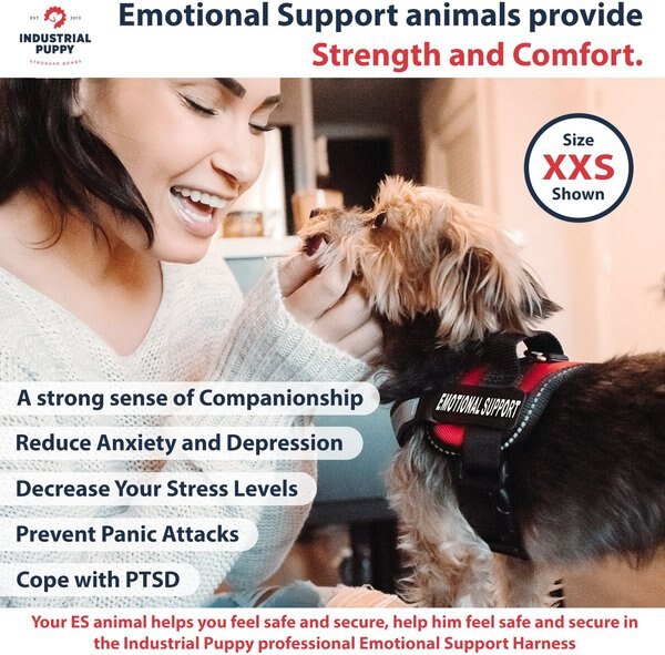 Out of Stock - INDUSTRIAL PUPPY Emotional Support Animal ESA Reflective ...
