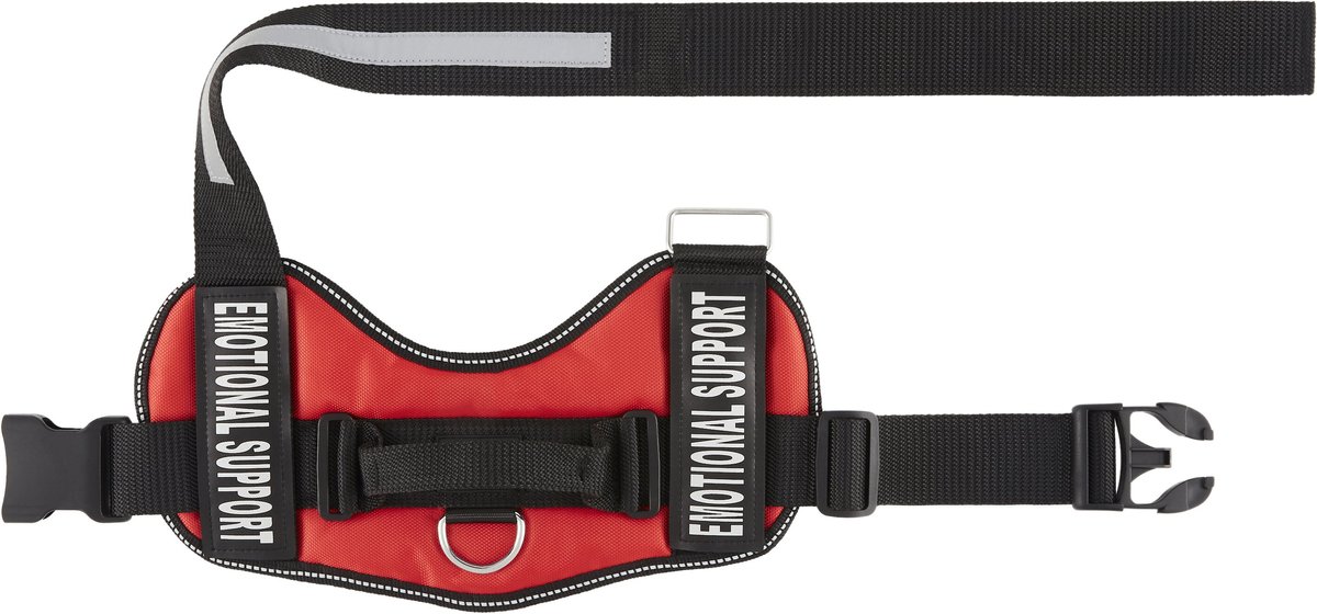 INDUSTRIAL PUPPY Emotional Support Animal ESA Reflective Dog Harness ...