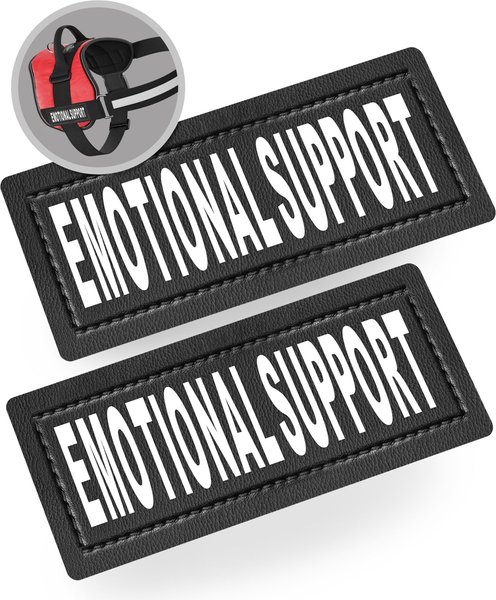 INDUSTRIAL PUPPY Emotional Support Dog Patches, X-Small, 2 count ...