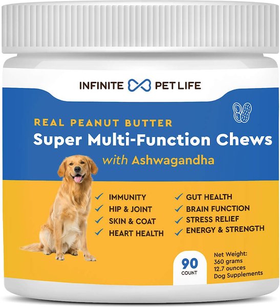 INFINITE PET LIFE Super Multi-Function Chews Supplement for Dogs, 90 count - Chewy.com