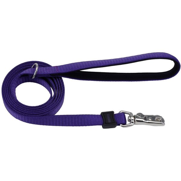 LEASH BOSS Patterned Standard Dog Leash, 6-ft long, Purple/Pink - Chewy.com