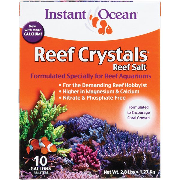 INSTANT OCEAN Reef Salt for Aquariums, 10-gal - Chewy.com