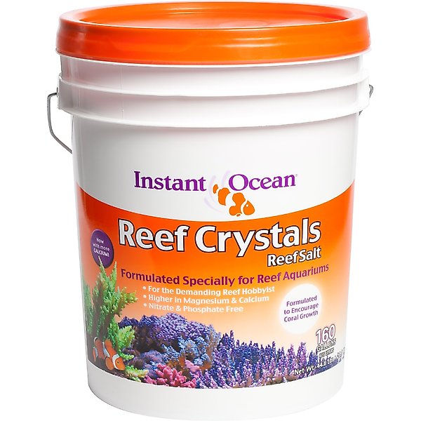 INSTANT OCEAN Reef Salt for Aquariums, 160-gal - Chewy.com