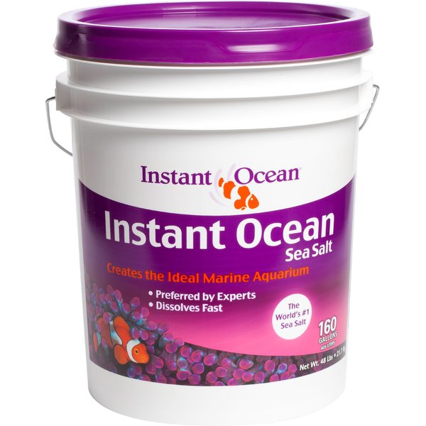 INSTANT OCEAN Sea Salt for Aquariums, 160-gal - Chewy.com