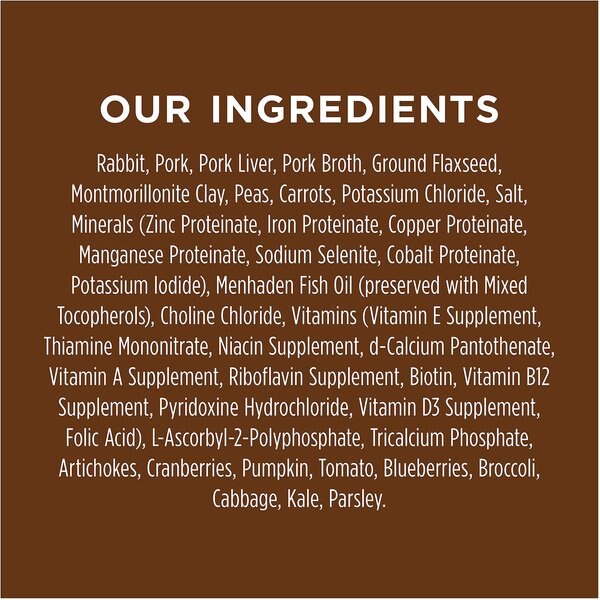 INSTINCT Original Adult Grain-Free Real Rabbit Recipe Wet Dog Food, 13. ...