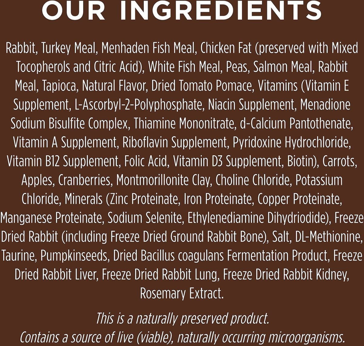 INSTINCT Original Real Rabbit Recipe Grain-Free Dry Cat Food, 10-lb bag ...