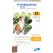 INTERCEPTOR PLUS Chew for Dogs, 25.1-50 lbs, (Yellow Box) - Easy ...