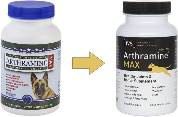 INTERNATIONAL VETERINARY SCIENCES Arthramine Max Healthy Joints & Bones ...