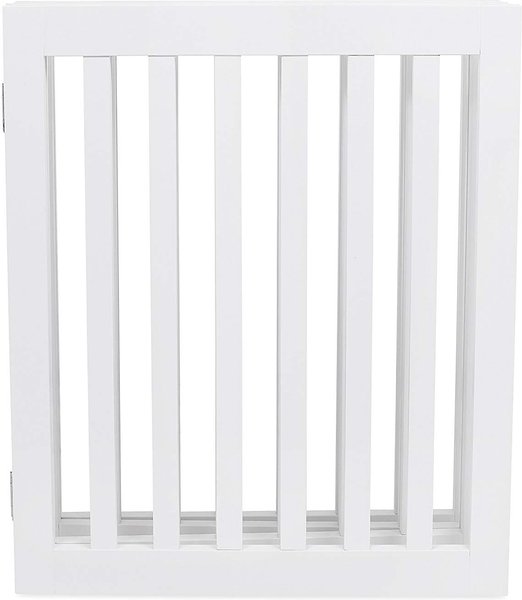 INTERNET'S BEST Traditional Pet Gate, White, 24-in, 3-Panel - Chewy.com