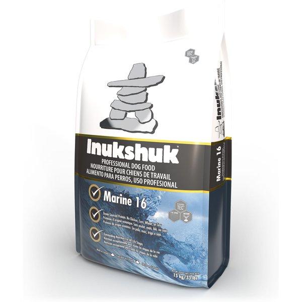 INUKSHUK Performance Marine 26/16 Dog Dry Food, 33-lb bag - Chewy.com
