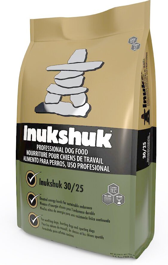INUKSHUK Professional Dry Dog Food 30/25, 33-lb bag - Chewy.com