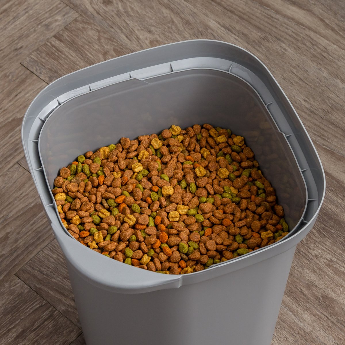 IRIS Premium Airtight Dog Food Storage Container with Casters, Scoop ...