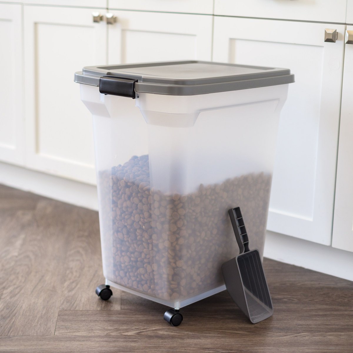 Discontinued - IRIS Airtight Dog, Cat & Bird Food Storage Container ...