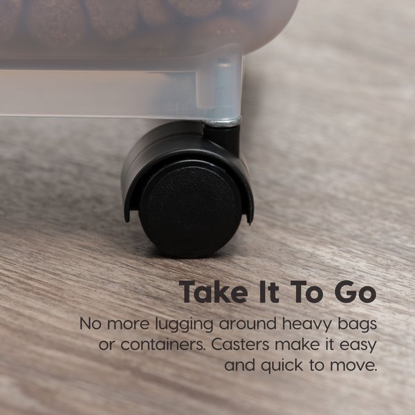 Discontinued - IRIS Airtight Dog, Cat & Bird Food Storage Container ...