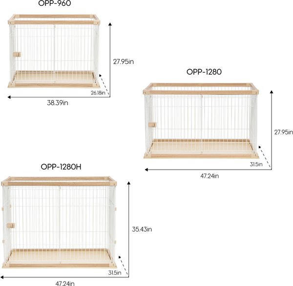 Out of Stock - IRIS Open Wire Dog Pen, Large - Chewy.com