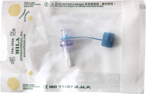 IV NEEDLELESS Bi-Directional Needleless Injection Valve Cap, 1 count ...
