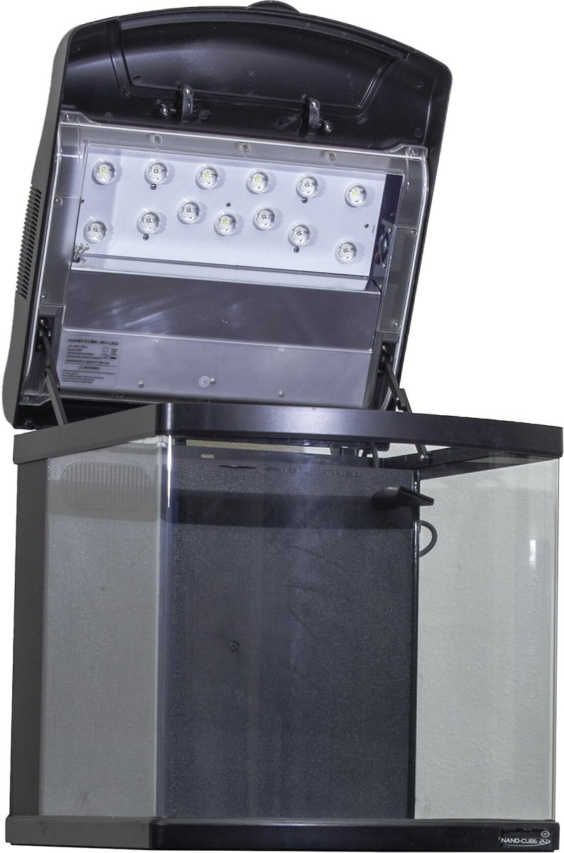 JBJ AQUARIUM Nano-Cube 24 LED Fish Aquarium, 24-gal - Chewy.com