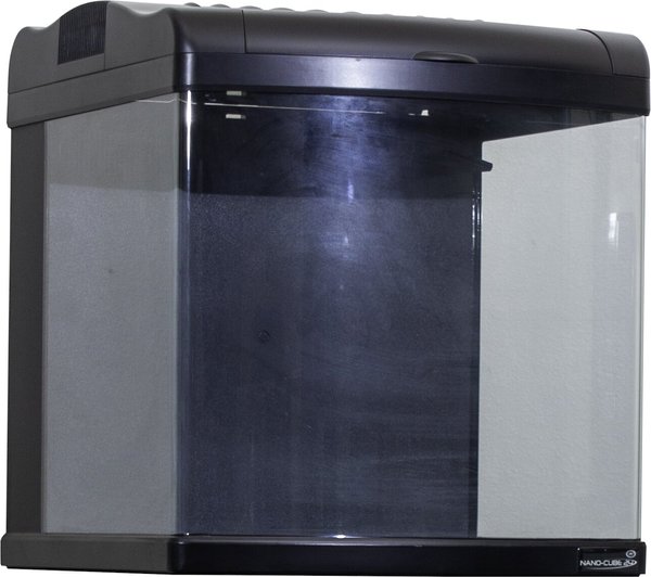 JBJ AQUARIUM Nano-Cube DX LED Curved Glass Fish Aquarium, 24-gal - Chewy.com
