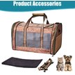 JESPET & GOOPAWS Soft-Sided Airline-Approved Travel Dog & Cat Carrier ...