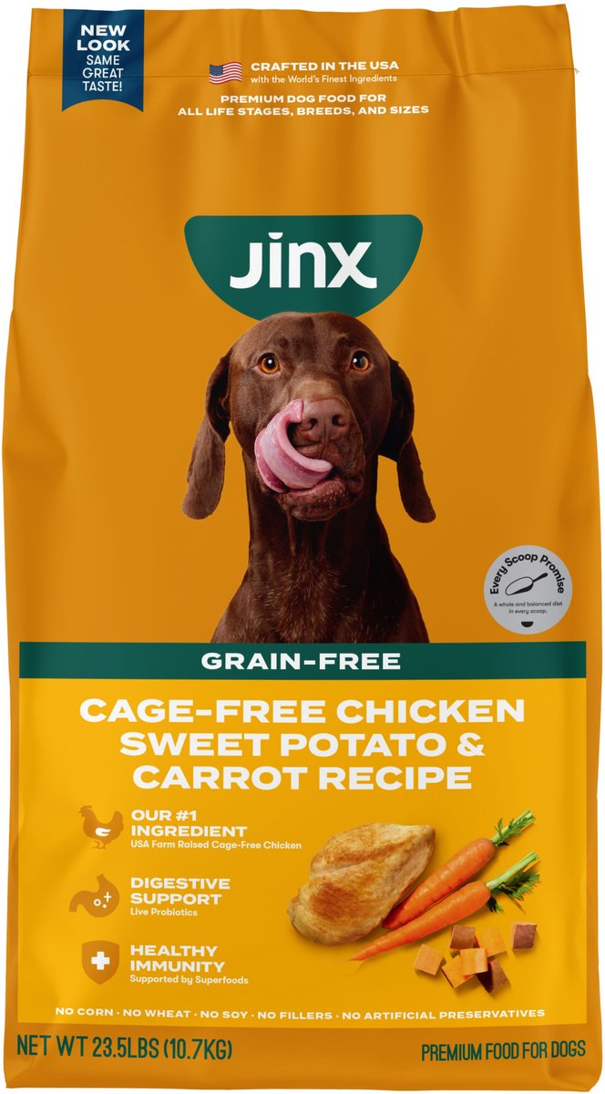 JINX Chicken, Sweet Potato & Carrot ALS Kibble Dog Dry Food, 23.5-lb ...