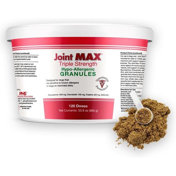 JOINT MAX Triple Strength Soft Chews for Dogs, 120 count - Chewy.com