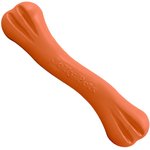 JOLLY PETS Jolly Bone Dog Toy, Orange, 9-in - Chewy.com