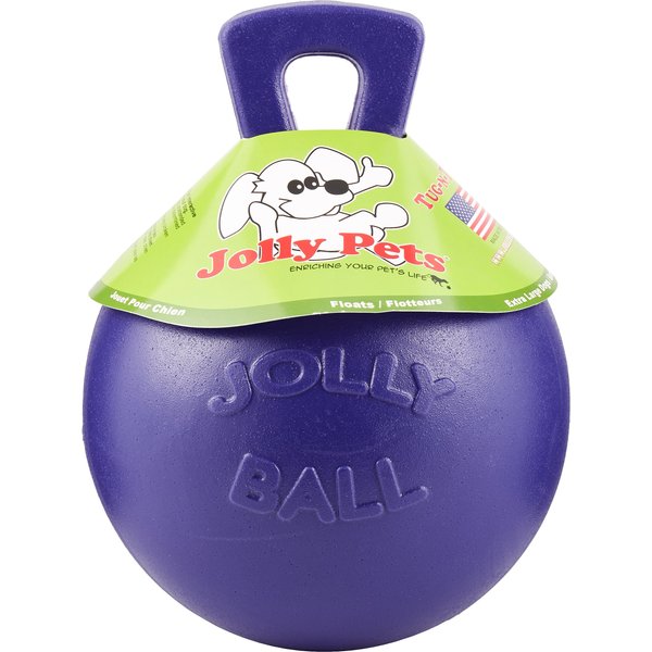 JOLLY PETS Tug-n-Toss Dog Toy, Orange, 10-in - Chewy.com