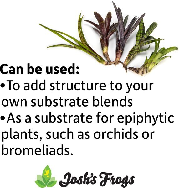 JOSH'S FROGS Tree Fern Fiber Reptile Substrate, 10-qt bag - Chewy.com