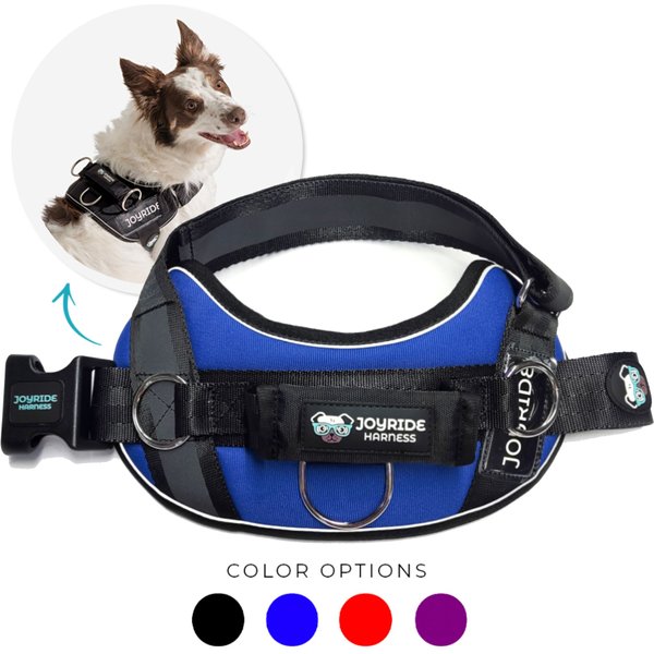 BLUE-9 Pet Products Reflective Buckle-Neck Balance Dog Harness, Blue ...