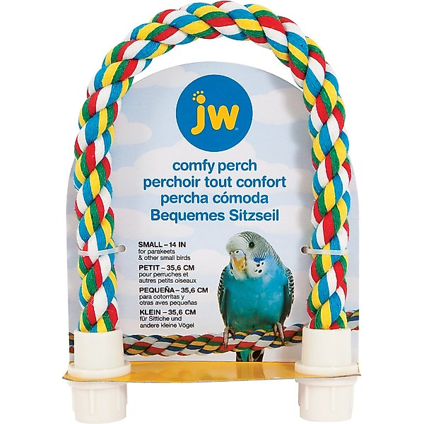 Discontinued - JW PET Small Comfy Bird Perch, 14-in - Chewy.com