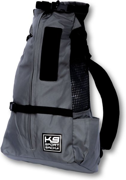 K9 SPORT SACK Trainer Forward Facing Dog Carrier Backpack, Grey, Small ...