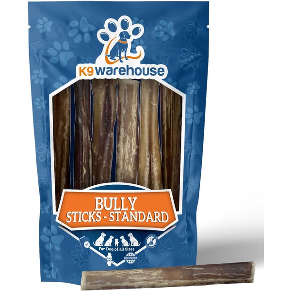 DOWNTOWN PET SUPPLY 12" Bully Stick Dog Treats, 8 count - Chewy.com