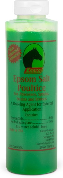 KAECO Epsom Salt Poultice Horse Supplement, 20-fl oz tub - Chewy.com