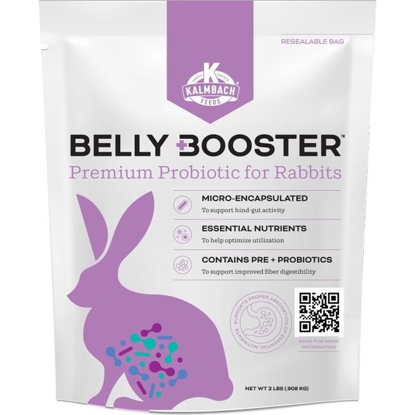 KALMBACH FEEDS Belly Booster Feeds Rabbit Food, 2-lb bag - Chewy.com