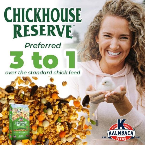KALMBACH FEEDS Chickhouse Reserve Extraordinary 18% Protein Chick ...
