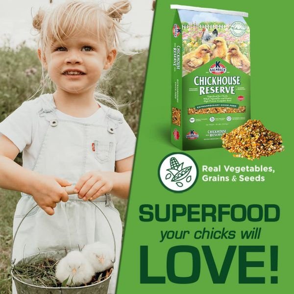 KALMBACH FEEDS Chickhouse Reserve Extraordinary 18% Protein Chick ...
