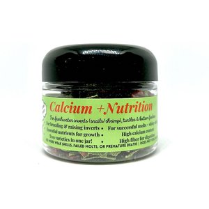 KATSAQUATICS Calcium + Nutrition Tablets Fish Food, 1.7-oz jar - Chewy.com