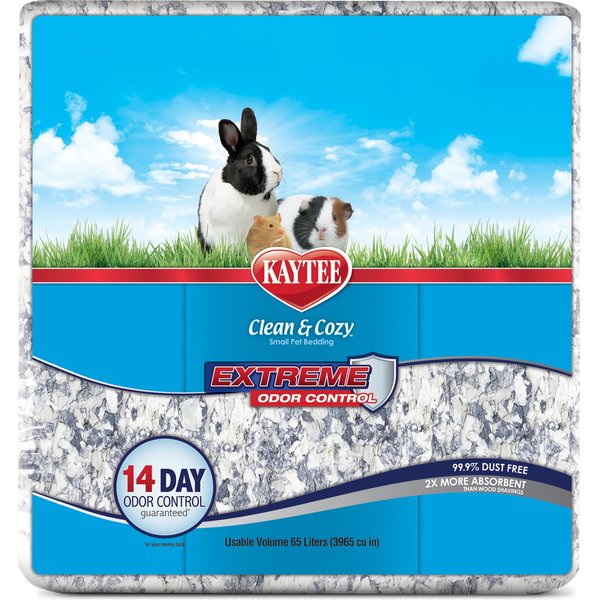 KAYTEE Clean & Cozy Extreme Odor Control Small Animal Bedding, 65-L ...